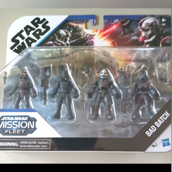 Star Wars | Toys | Star Wars Bad Batch 4 Figure Set Nib Nice Set 4 ...